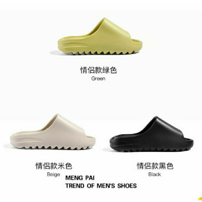 Jual Sandal YEEZY Slip On Unisex / Sandal Indoor Outdoor Casual Slide ...