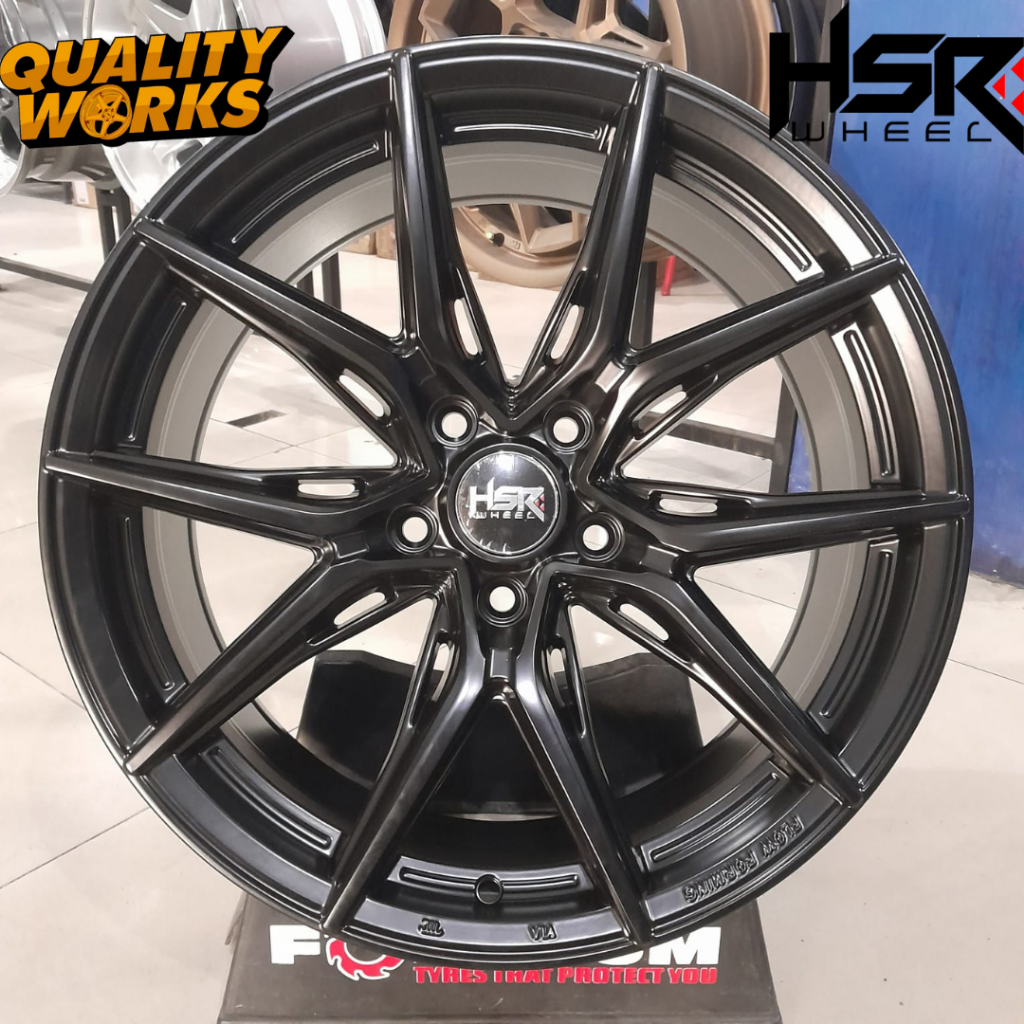 Jual Velg R18 New Terios Velg mobil HSR Wurzburg F1 lubang 5 warna ...