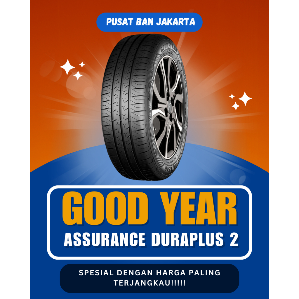 Jual BAN MOBIL GOOD YEAR 205/65 R15 ASSURANCE DURAPLUS 2, KIRIM BAN ...