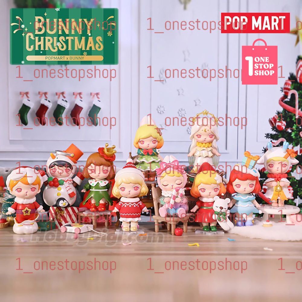 Jual Pop Mart Bunny Chirstmas Series Blind Box figure collection ...