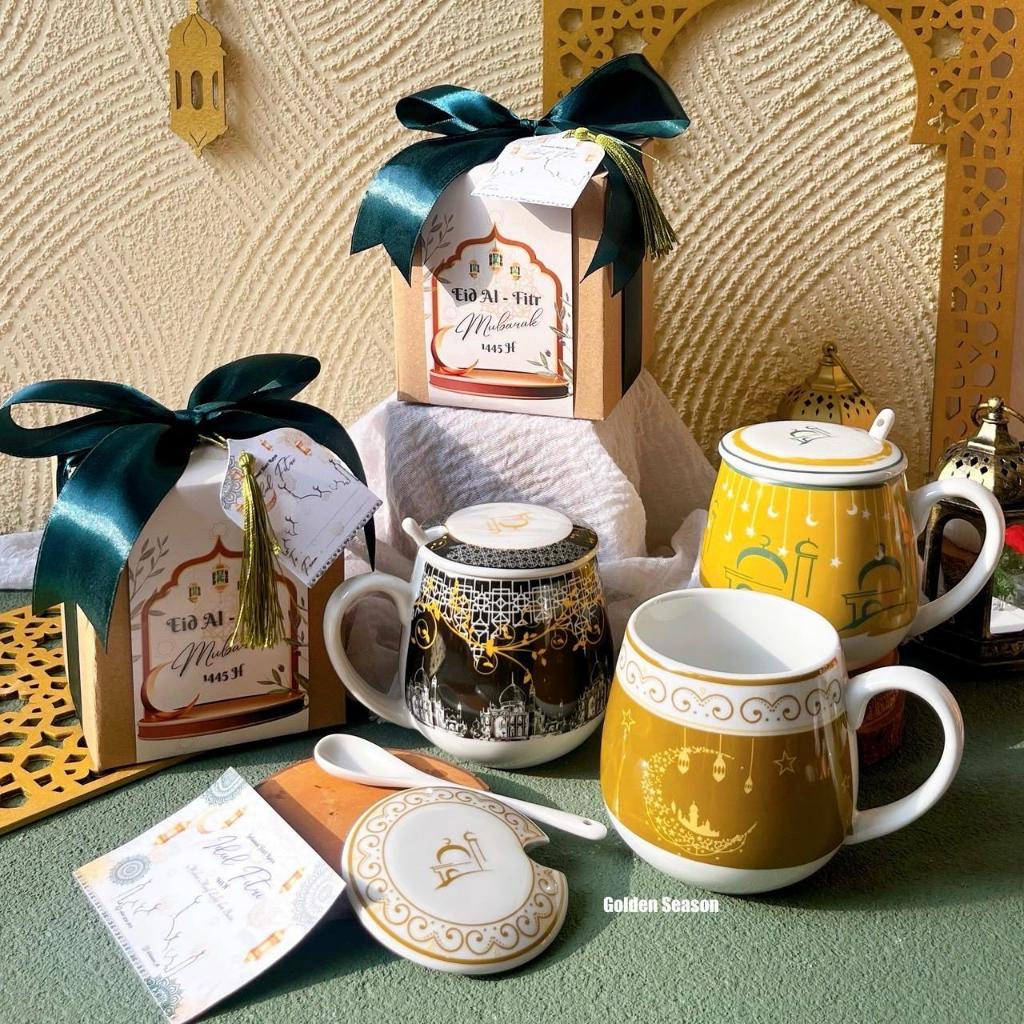 Jual HAMPERS MUG SET GELAS SPESIAL IDUL FITRI LEBARAN - PARSEL SET ...