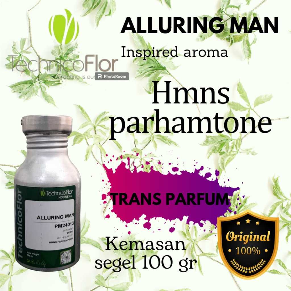 Jual 100 GR ALLURING MAN BY TFI ISNPIRED HMNS FARHAMPTON BIBIT ORIGINAL ...