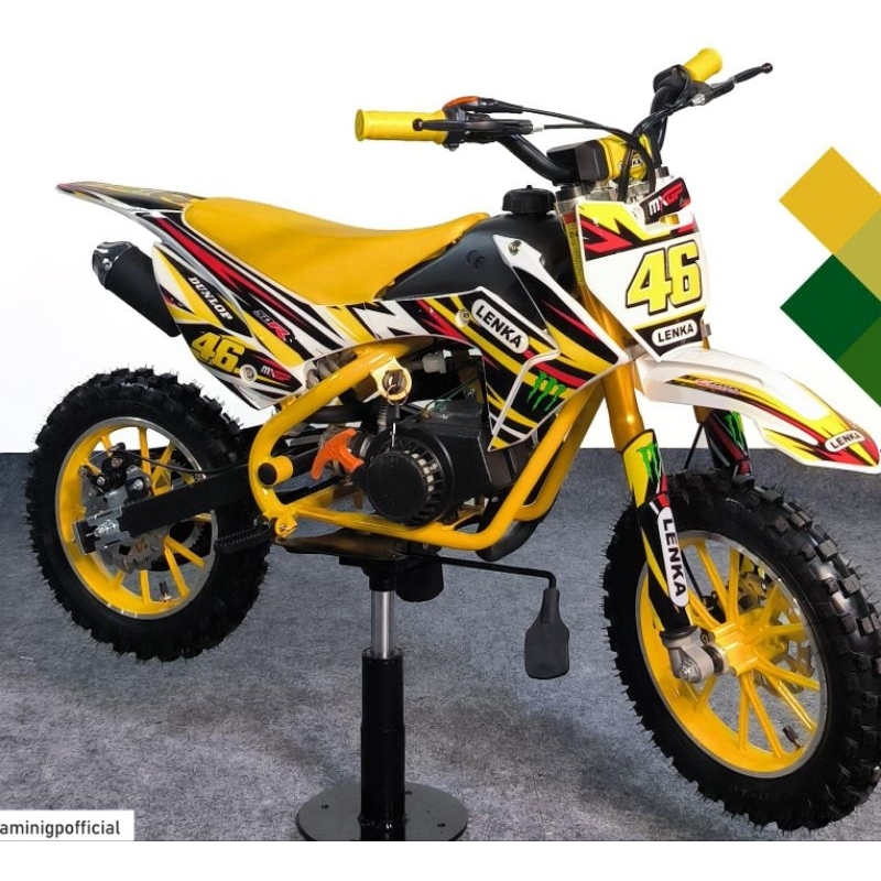 Jual TRAIL MINI LENKA MC46 DOUBEL KNALPOT | Shopee Indonesia