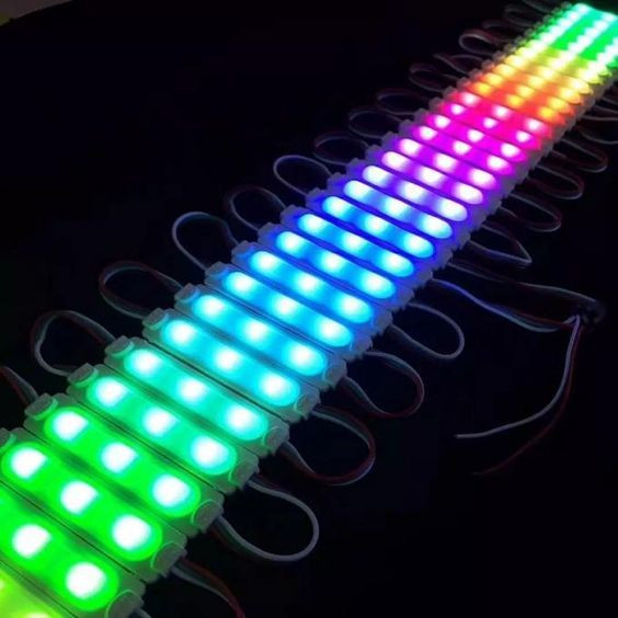 Jual LED Modul RGB DC 12V RGB Running 3 Mata IP65 | Shopee Indonesia