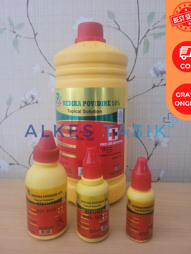 Jual Povidone Iodine Medika 60 Ml Obat Merah Tetes Murah | Shopee Indonesia