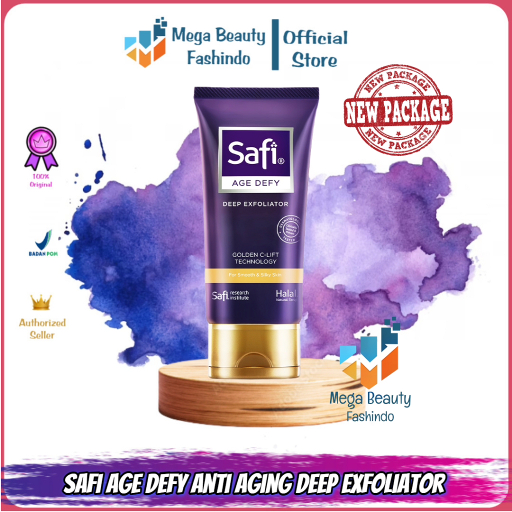Jual Safi Age Defy Anti Aging Deep Exfoliator Face Scrub 75gr ...