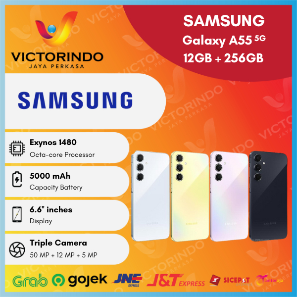 Jual Samsung Galaxy A55 5G ( Ram 12GB + Rom 256GB ) Garansi Resmi ...