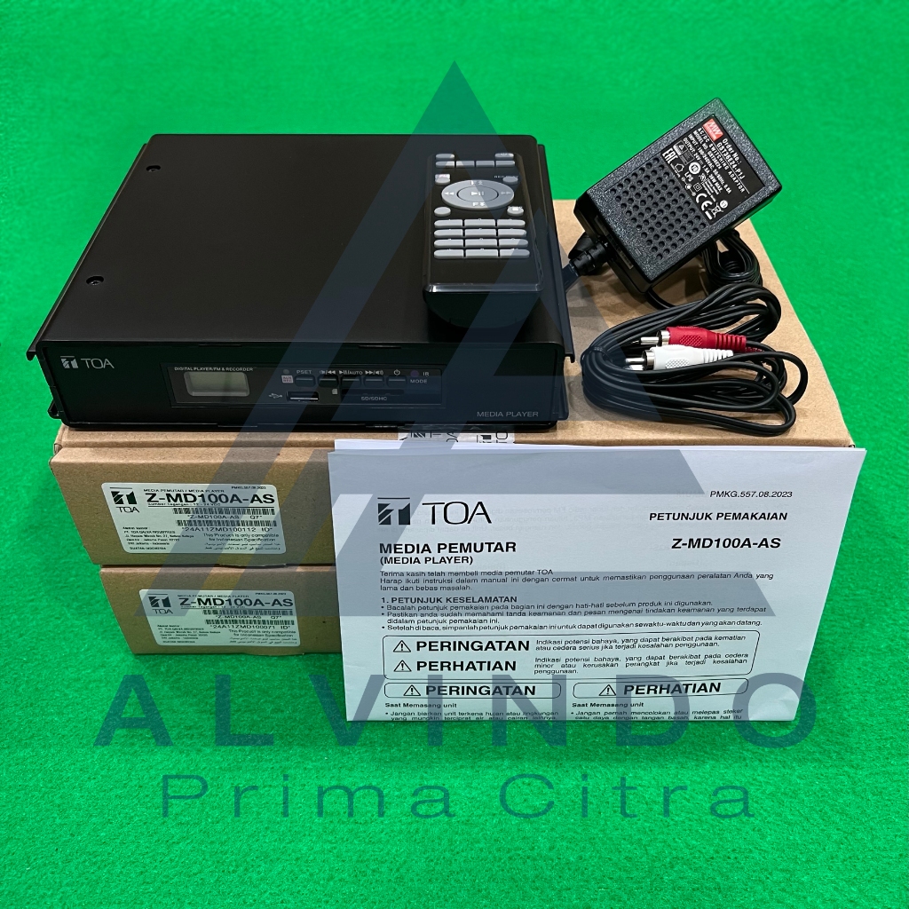Jual TOA Z-MD100 (Digital Audio Media Player / USB / FM Tuner / MD 100 AS) | Shopee Indonesia