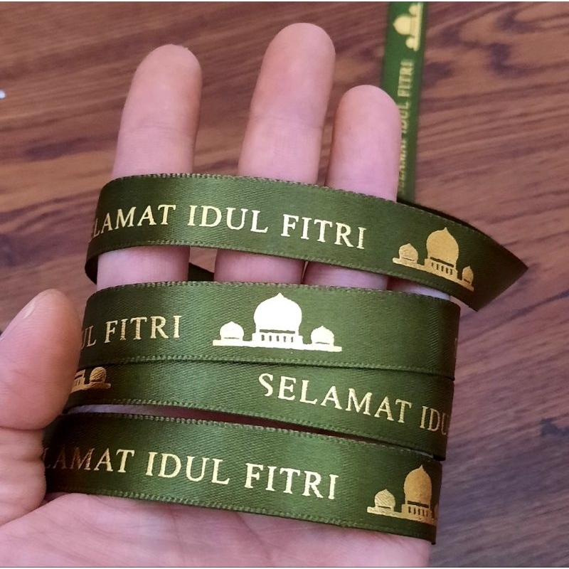 Jual Pita Lebaran Idul Fitri Roll ( 1,2cm/ 2cm/ 2.5cm/ 3.8cm) | Shopee ...