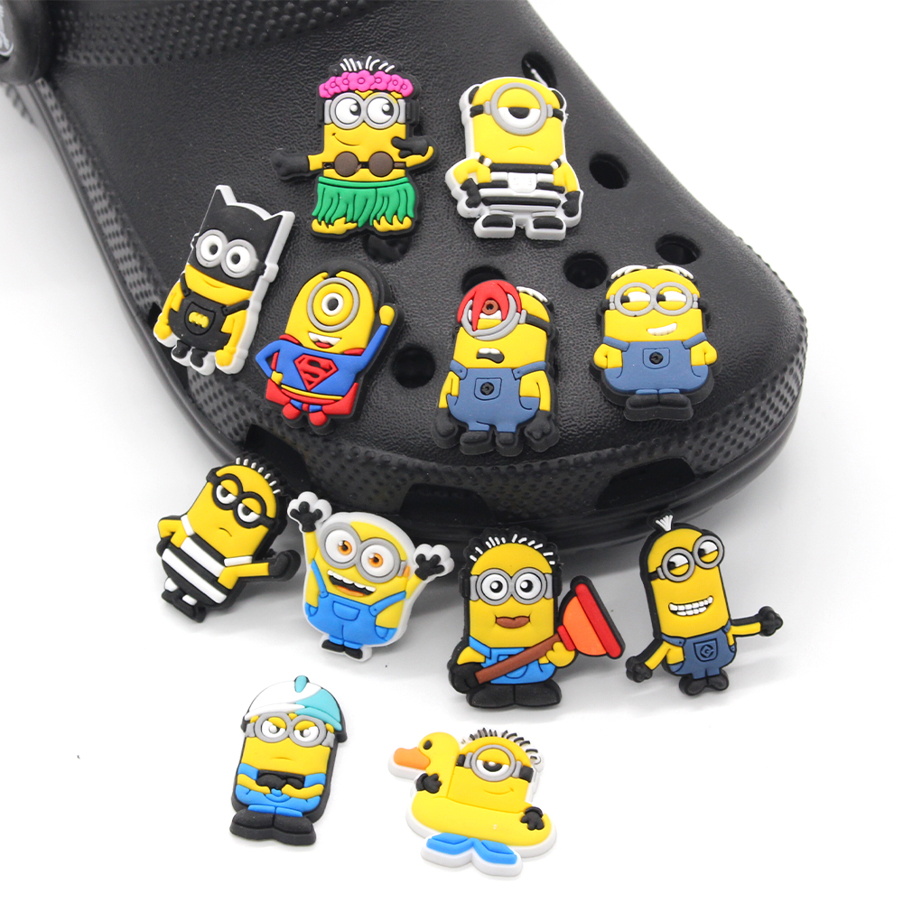 Jual Jibbitz 1 Buah Minion Crocs Jimat DIY Kartun Bakiak Aksesori ...