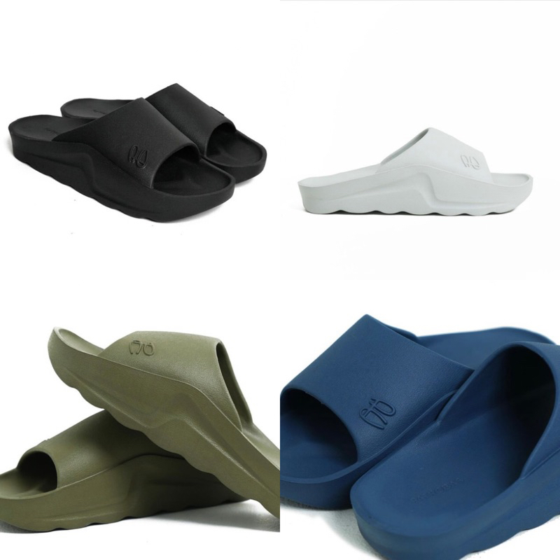 Jual Sandal Slide Patrobas EASE Black / Ivory / Army / Beryl Original ...