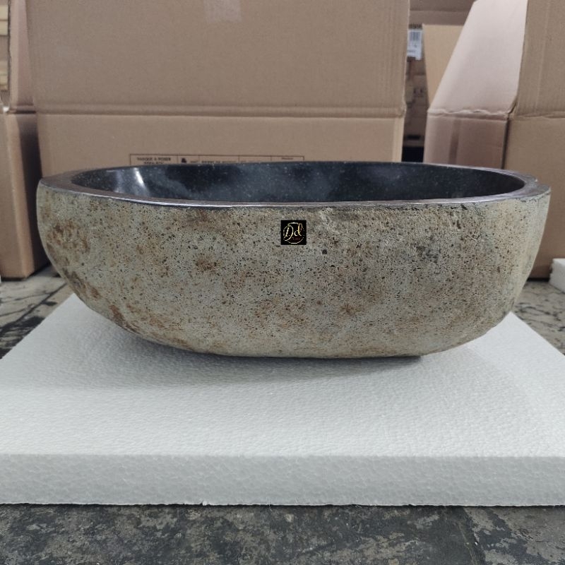 Jual Wastafel Batukali Megalith Diameter 50 | Erosi kulit kuning ...