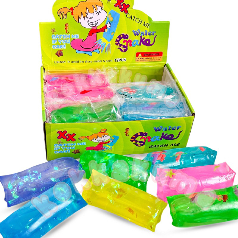 Jual ( KKM ) CATCH THE MONSTER WATER SNAKE JELLY MONSTER AIR SULIT DI ...