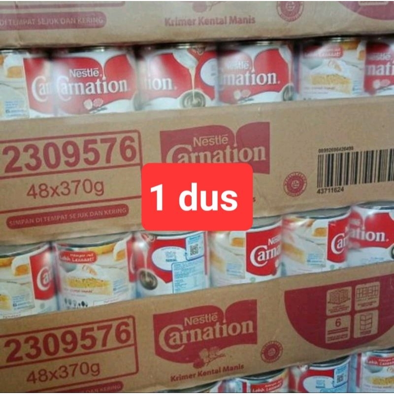 Jual 1 dus SKM Carnation 370 gr | Shopee Indonesia