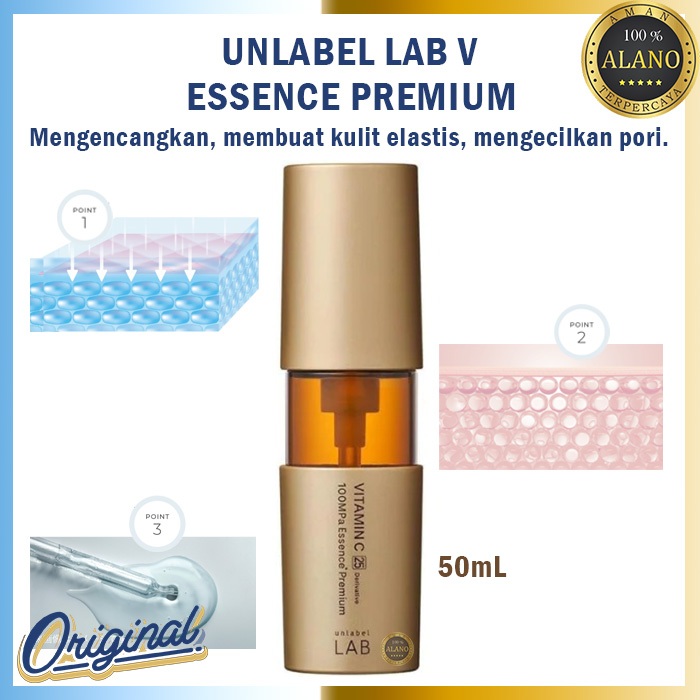 Jual Unlabel Lab V Essence Premium Vitamin C With BOX Original | Shopee ...