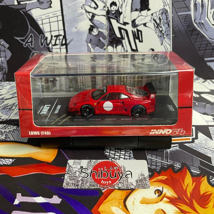 Jual Inno 64 Ferrari F40 LBWK 4 PCS | Shopee Indonesia