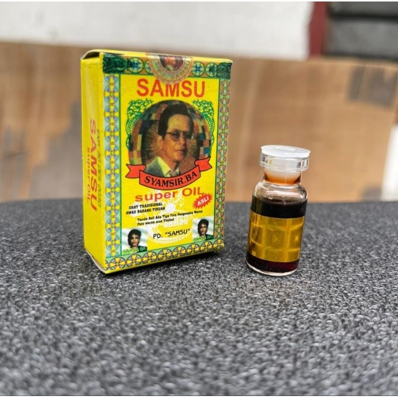 Jual Samsu Super Oil-Minyak Oles Tahan Lama Pria | Shopee Indonesia