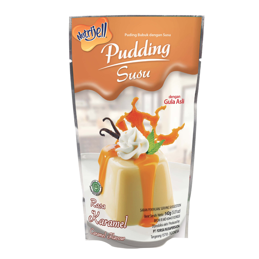 Jual Pudding Karamel Nutrijell Susu Nutri Jell Caramel | Shopee Indonesia