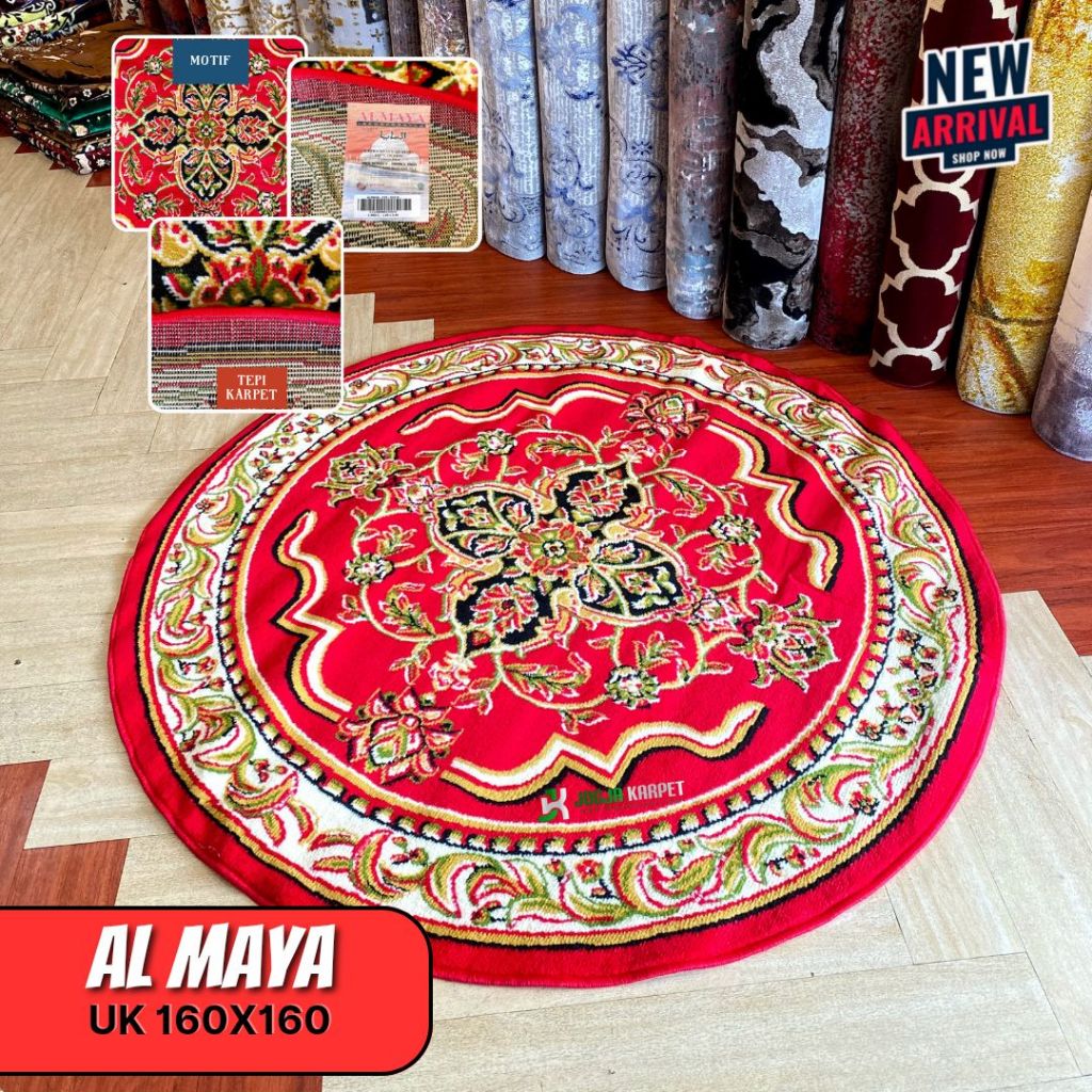 Jual Karpet Klasik ALMAYA | Ukuran : 160x160 | Shopee Indonesia