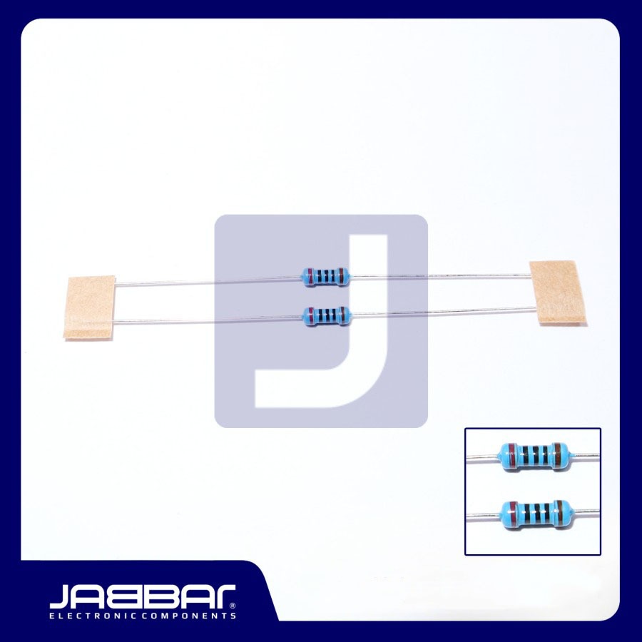 Jual RESISTOR 200 OHM 1/4W (Seperempat) 1% DIP2 - BIRU - 10PCS | Shopee Indonesia