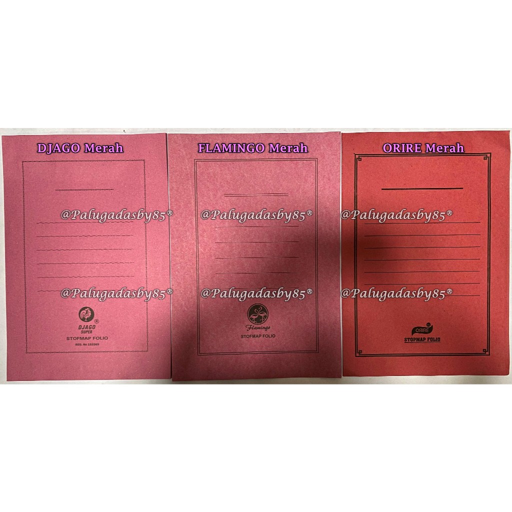 Jual Stopmap Kertas Folio ORIRE (1 Pak Isi 50 Lembar) / Stopmap ORIRE / Map Kertas ORIRE ...