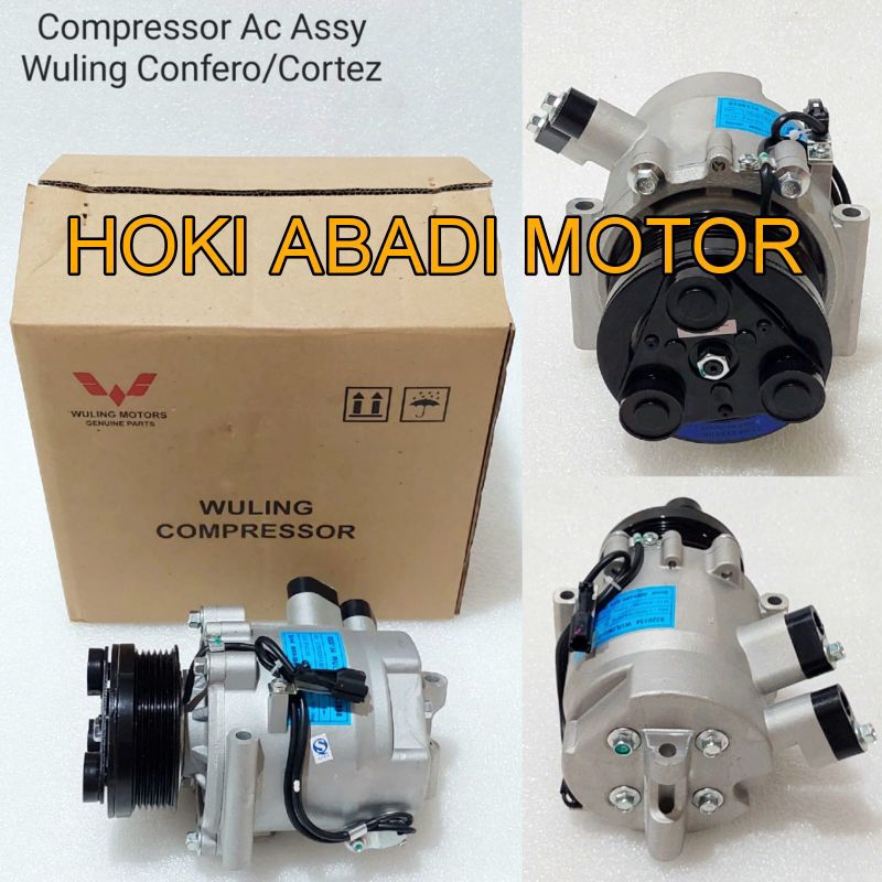 Jual Compressor AC Assy Kompresor AC Assy Wuling Confero Wuling Cortez Asli original | Shopee ...