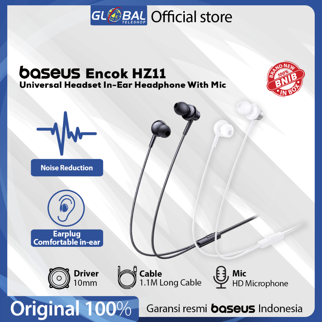 Jual Baseus Encok HZ11 | Shopee Indonesia
