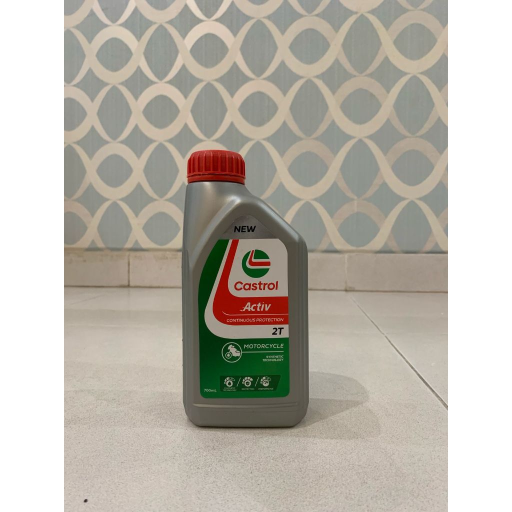 Jual OLI CASTROL 2T OIL SAMPING CASTROL ACTIV 700ML 0.7L | Shopee Indonesia