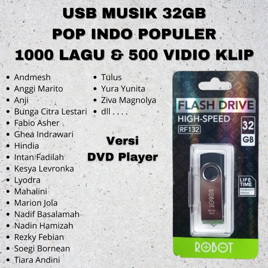 Jual Flashdisk 32GB Robot Pop Indonesia | Shopee Indonesia