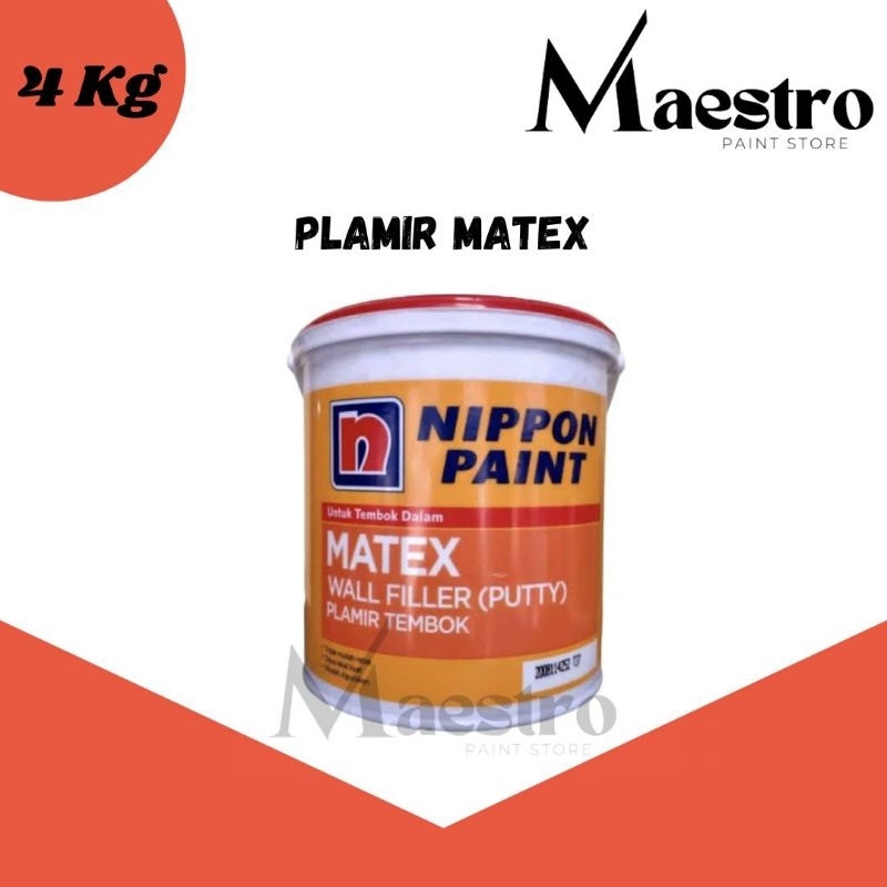 Jual PLAMIR TEMBOK MATEX 4KG | Shopee Indonesia