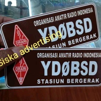 Jual sticker Orari callsign | sticker orari | Shopee Indonesia