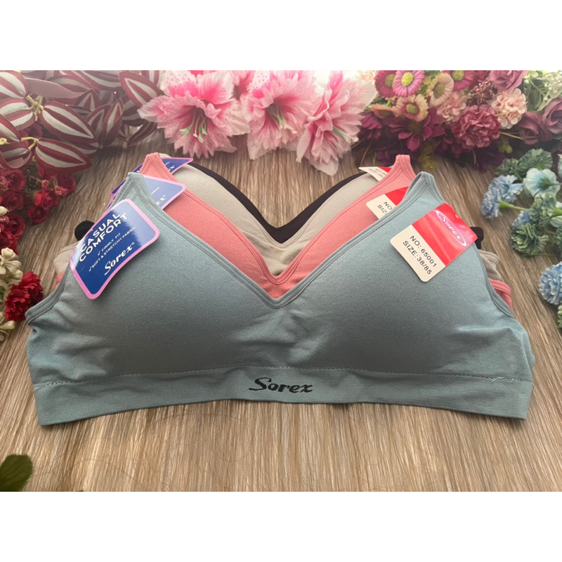 Jual sorex bra BH extra comfort tanpa kawat 65001 | Shopee Indonesia