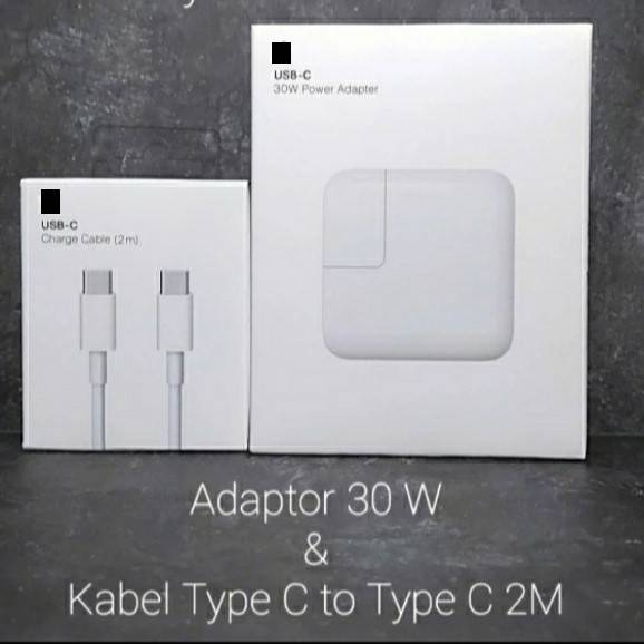 Jual ADAPTOR CHARGER MACBOOK AIR M1 13 INCH 2021 30W 30watt Magsafe 30 ...