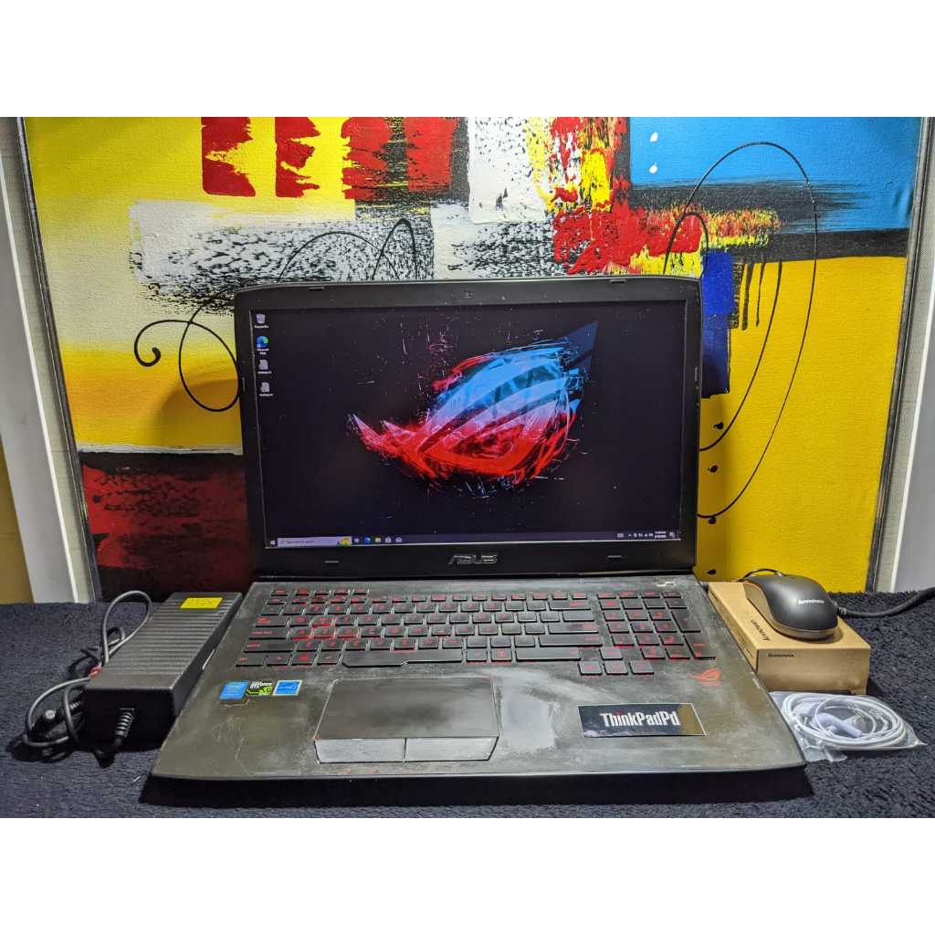 Jual Laptop Gaming Asus ROG G751J Core i7 4710HQ Ram 16gb Nvidia GTX ...
