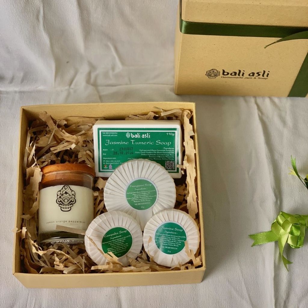 Jual BALI ASLI Eid Mubarak Premium Soap Hampers Package | Shopee Indonesia
