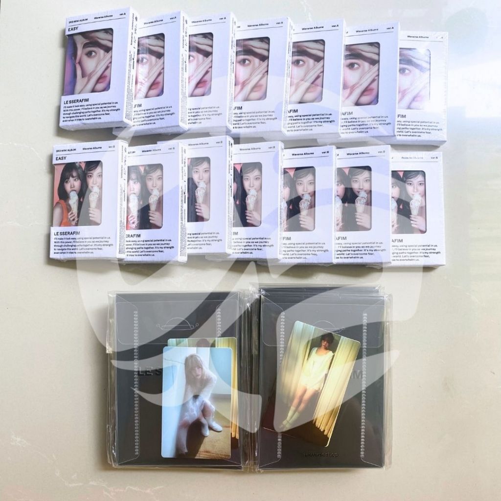 Jual [READY] Le Sserafim EASY Weverse Album Version +POB Weverse Shop Official Sealed | Shopee ...