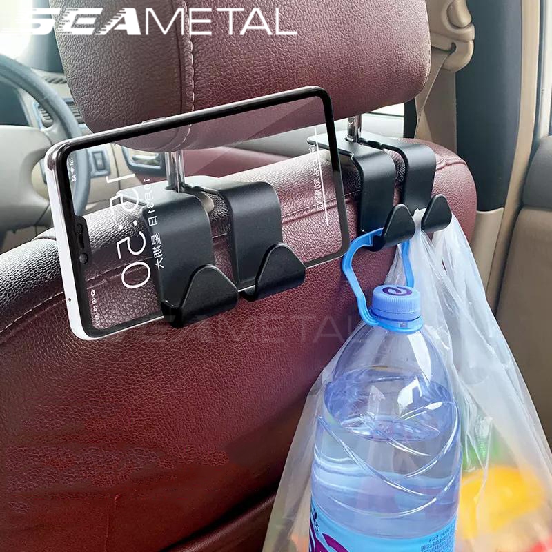 Jual SEAMETAL Hanger Kursi Mobil Gantungan Barang Hook Hanger Mobil ...