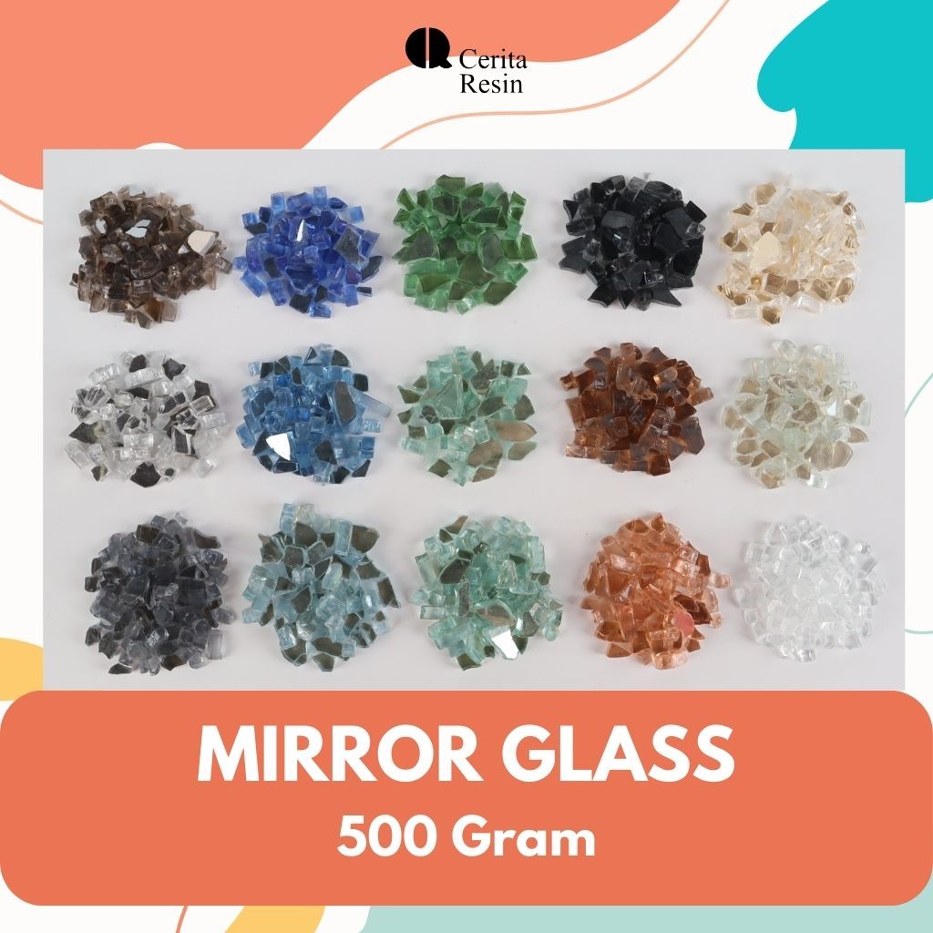 Jual Mirror Glass / Kaca Resin Art 500 gram | Shopee Indonesia