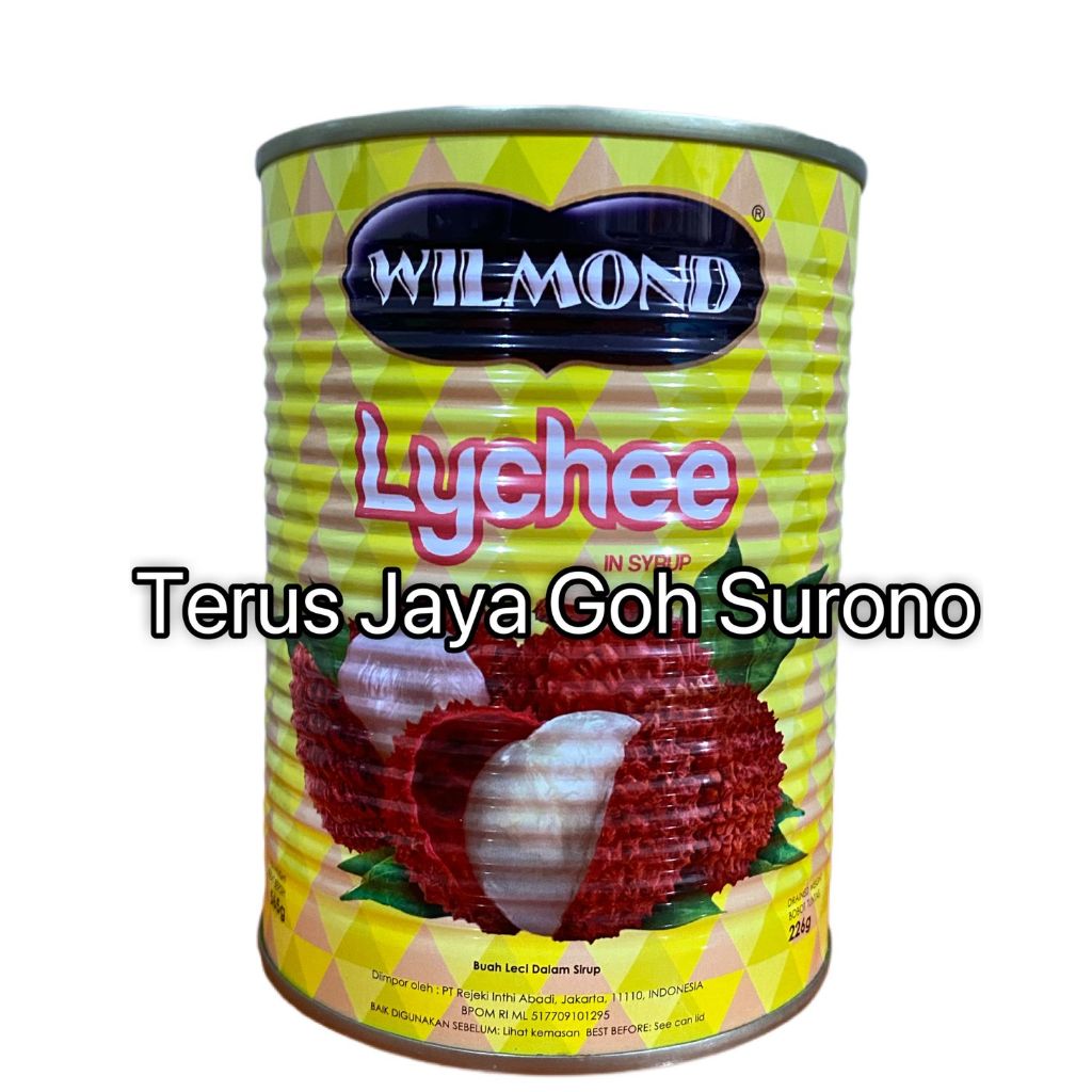 Jual Wilmond Lychee In Syrup 565gr Buah Leci Kaleng | Shopee Indonesia
