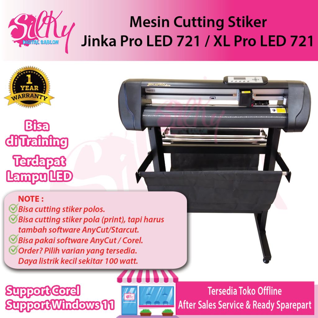 Jual Mesin Cutting Sticker Pro Led 721 | XL Pro Led | Pro Ac (Auto ...