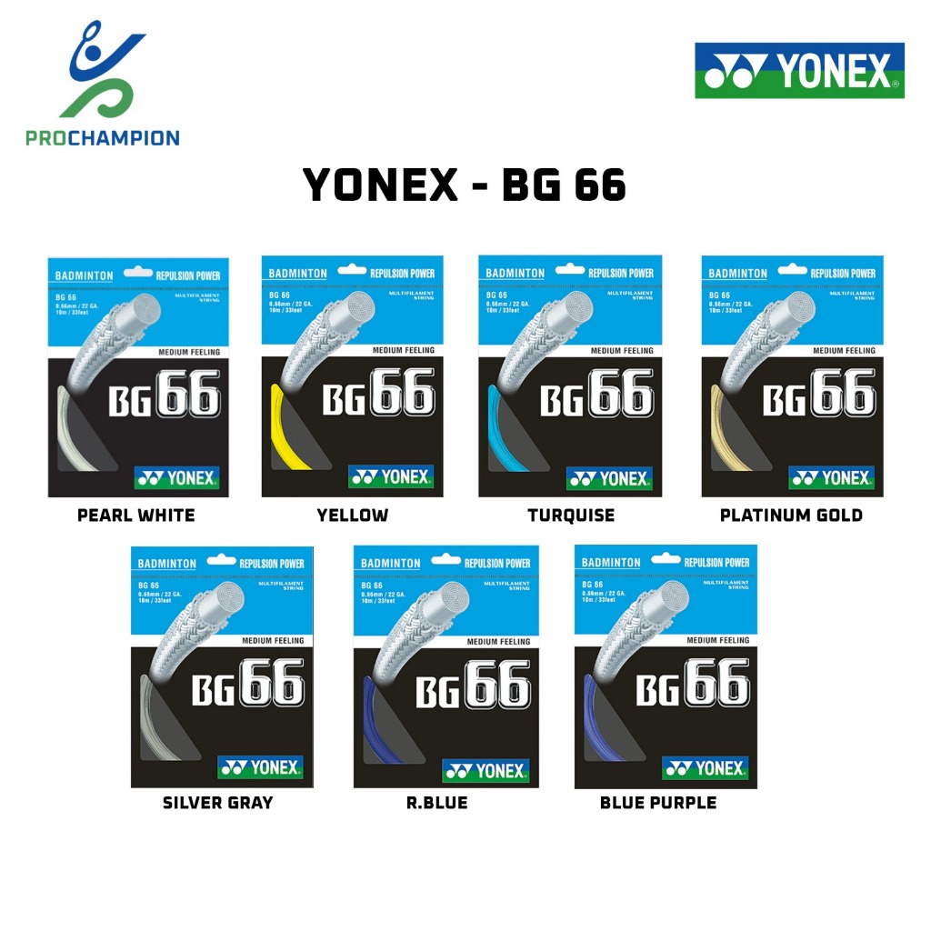 Jual Yonex Bg66 Bg 66 Sp Senar Badminton Original | Shopee Indonesia