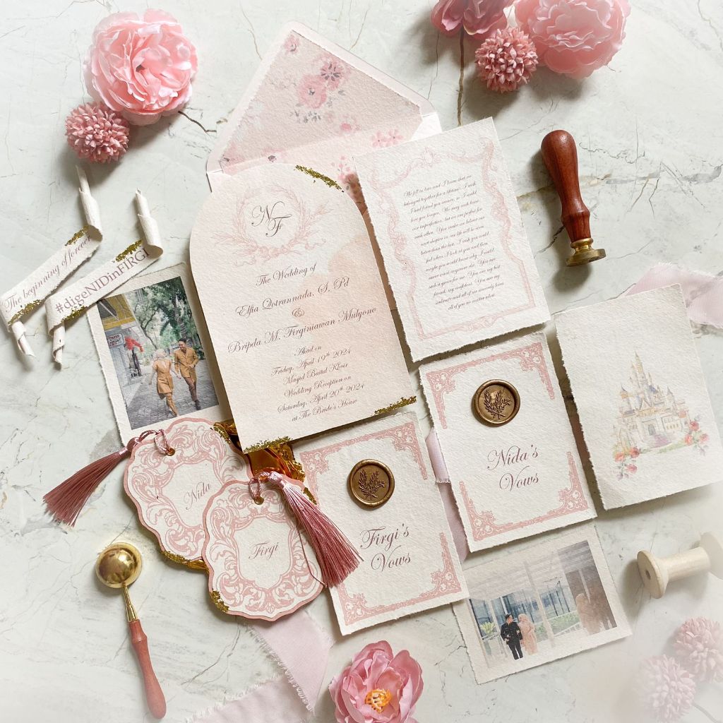 Jual Keepsake | Wedding Vows | Handmade Undangan Aesthetic (Classic ...