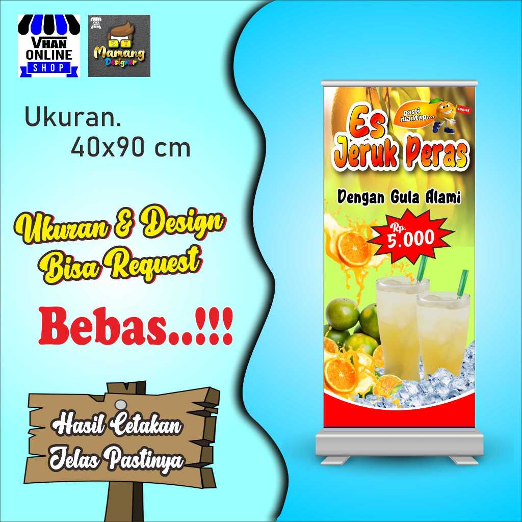 Jual Banner, MMT, Spanduk Es Jeruk Peras, Minuman Jeruk Segar | Shopee ...