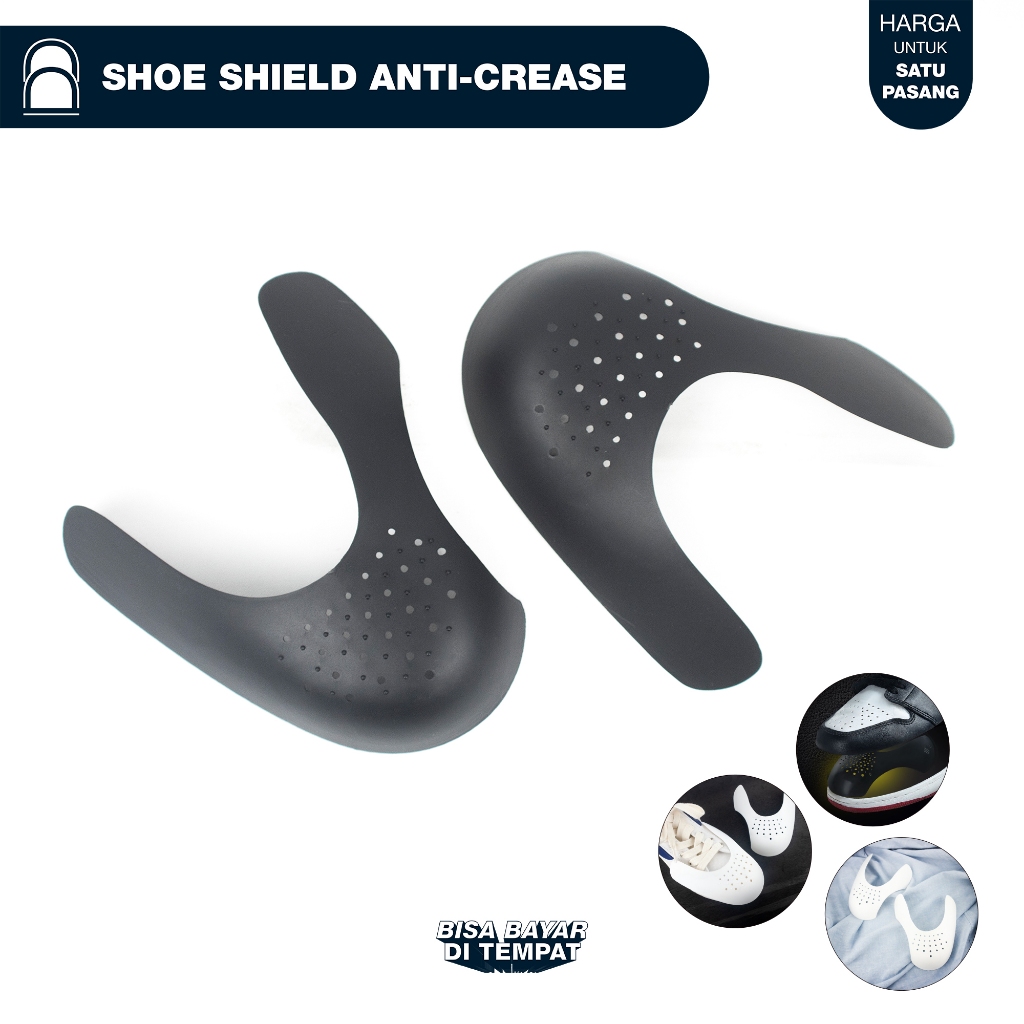 Jual [BAYAR DI TEMPAT] 1 Pasang Shoe Shield Anti Crease UNTUK SEMUA ...