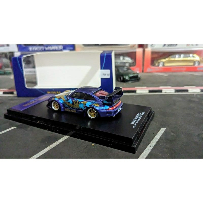 Jual Diecast Time Model Porsche RWB Royal Ocean Edition | Shopee Indonesia