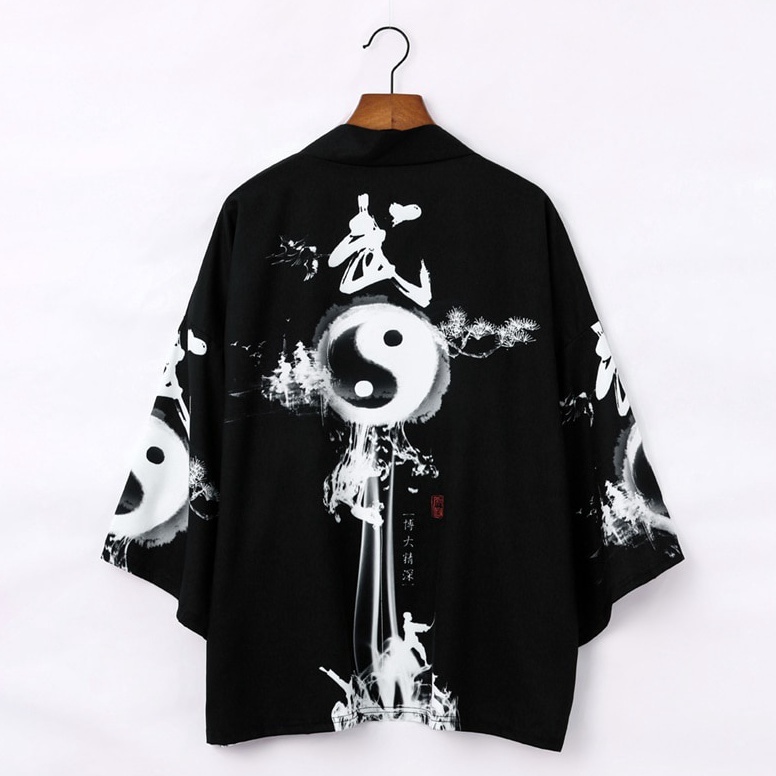 Jual ART E47U kimono jepang Kardigan Kimono Jepang Pria Haori Yukata ...