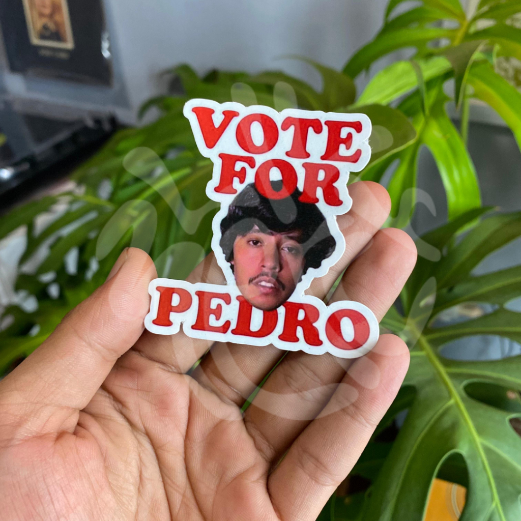 Jual sticker vote for pedro / aesthetic sticker / sticker tumblr ...