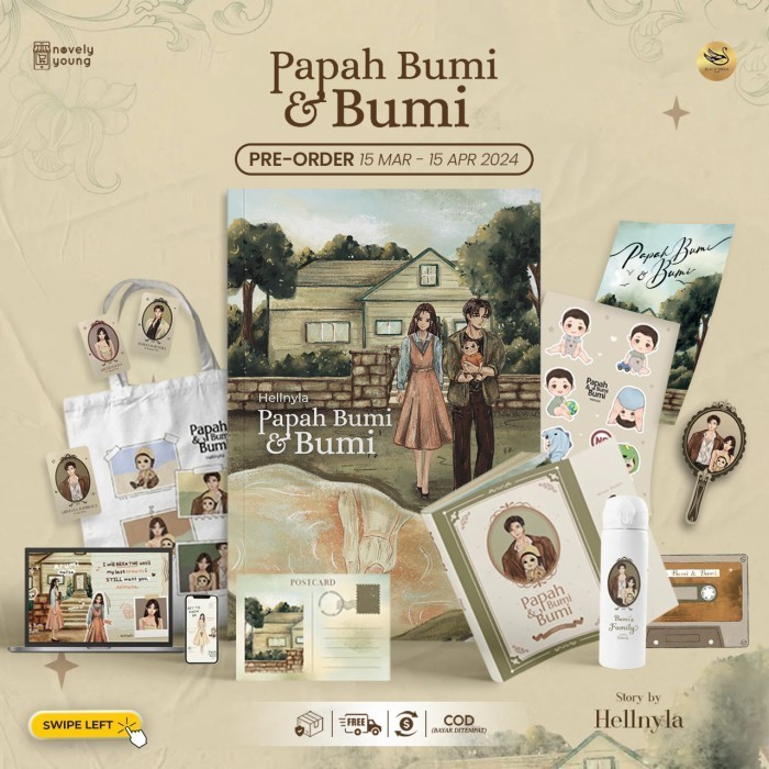 Jual Novel Papah Bumi dan Bumi By Hellnyla - Black Swan Books | Shopee ...