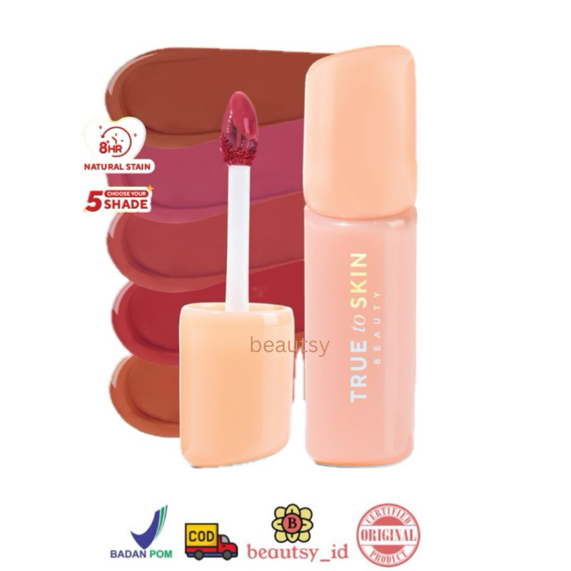 Jual True To Skin Beauty Juicy Glass Lip Tint Original BPOM COD Liptint Gloss Grab Gojek ...