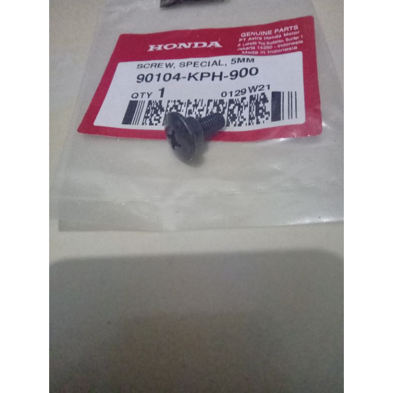 Jual baut original honda screw special 5mm 90104-kph-900 | Shopee Indonesia